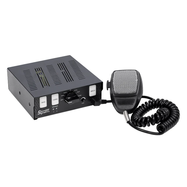 SoundOff Signal nErgy 400 Series Handheld Remote Siren - 200 Watt Dual ...