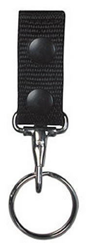 Belt Keeper With Key Snap