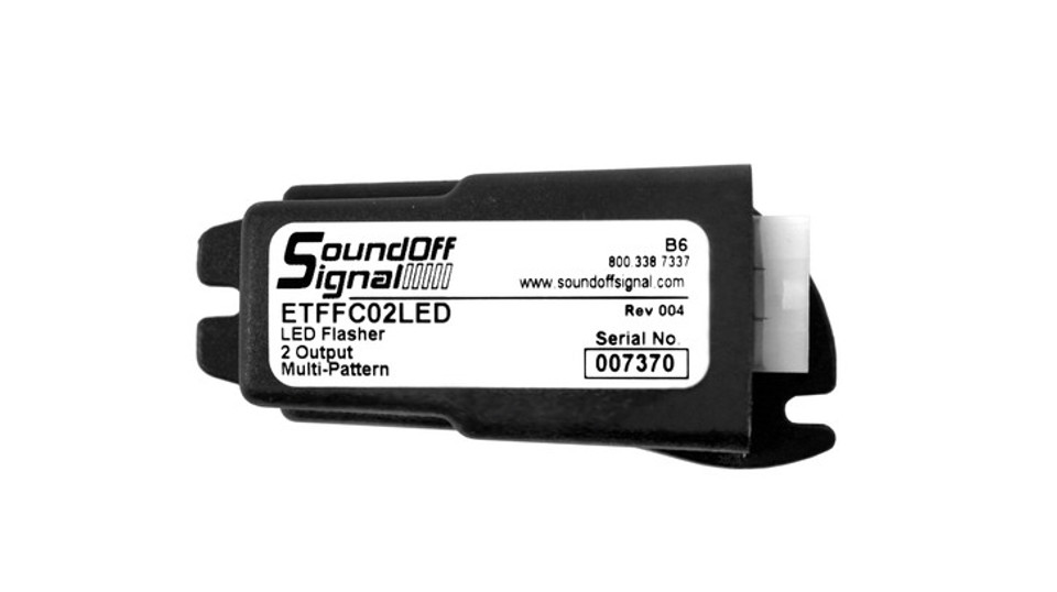 ETHFSS-SP SoundOff Signal Positive Switched Standard Headlight Flasher ETHFSS-SP SoundOff Signal Positive Switched Standard Headlight Flasher