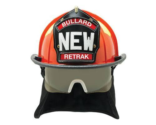 Bullard FireDome USTM Traditional Firefighter Helmet, Matte Finish ...