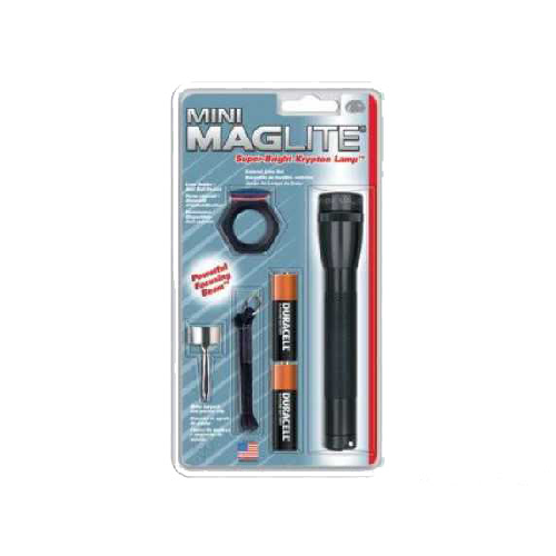 Black Maglite Mini Mag AA Combo Pack