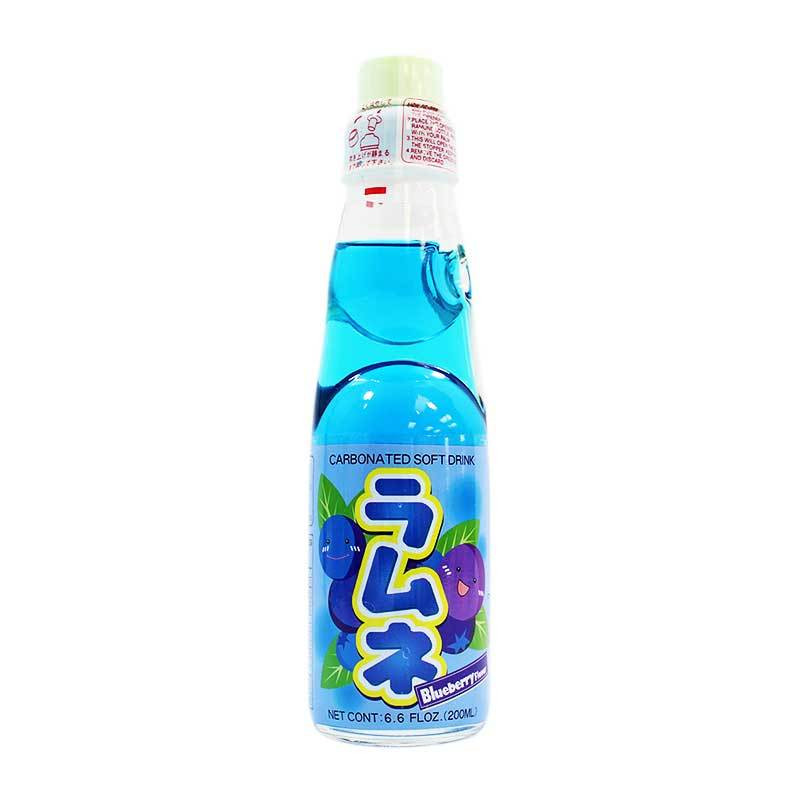 Ramune Soda Blueberry 6.76 Ounce 30 Count - Mad Al Candy