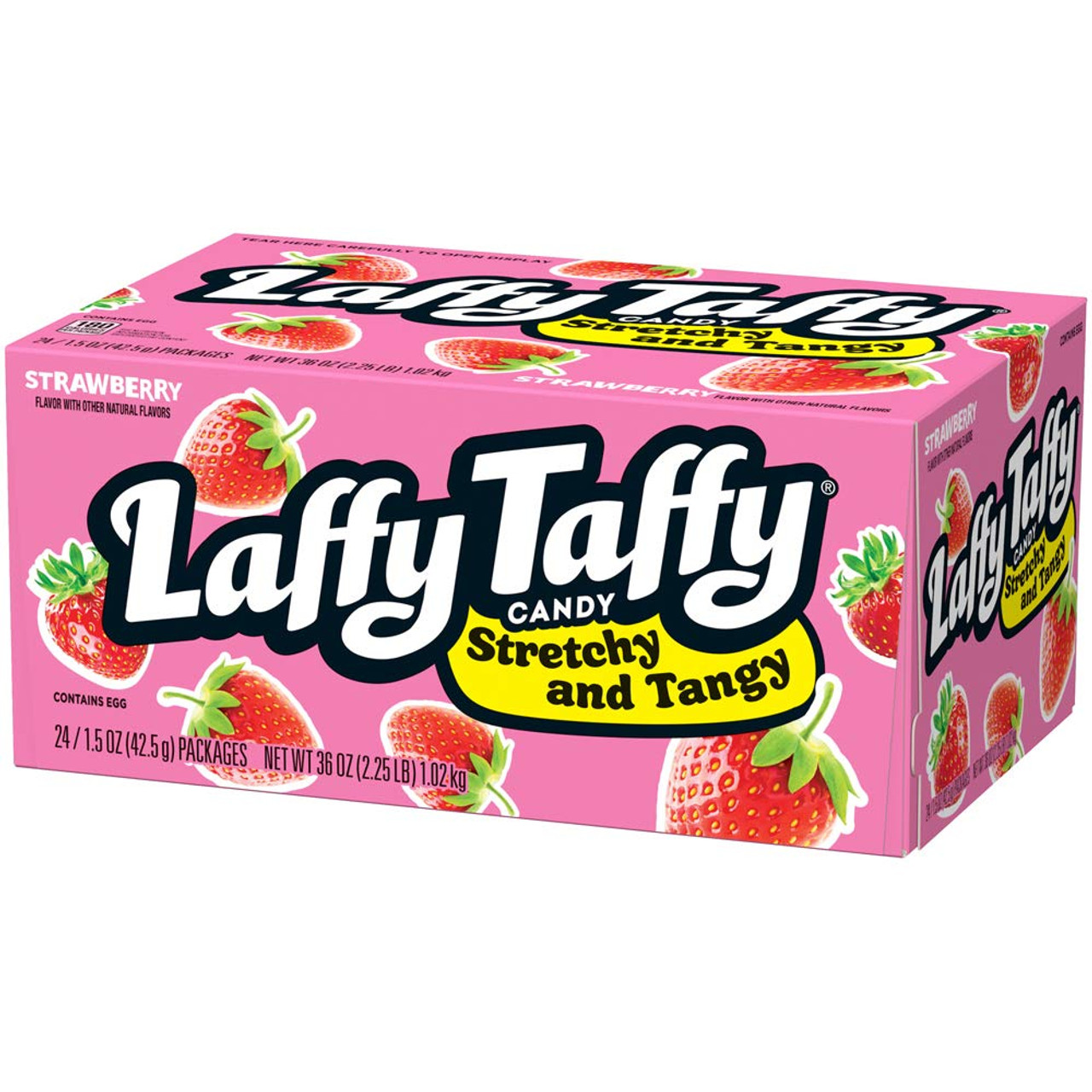 Laffy Taffy Strawberry 1 5 Ounce 24 Count Mad Al Candy