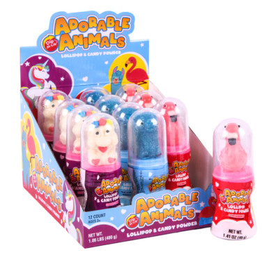 Adorable Animal Dip-N-Lik 1.4 Ounce 12 Count