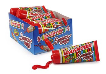 Smarties Squeeze Liquid Candy 12 Count - Mad Al Candy