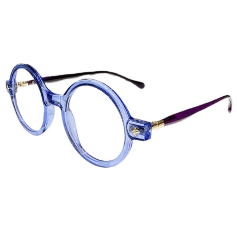 Ultra-Light Round Blue Light Glasses – For Students & Professionals