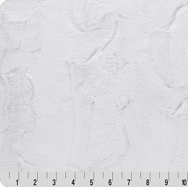 Snow 80" Wide Mirage Luxe - Shannon Fabrics Cuddle Minky - Funky Monkey Fabrics Inc.