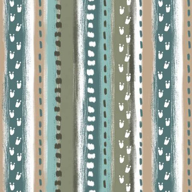 Going Dino Stripe - David Textiles Flannel - Funky Monkey Fabrics Inc.