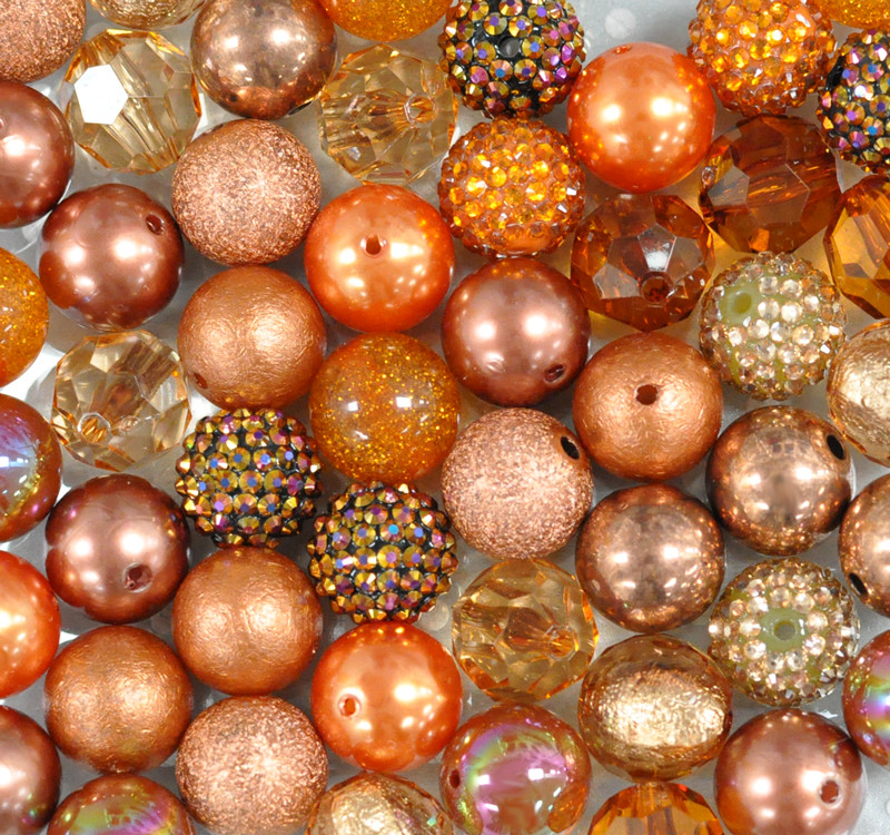 Copper Crush bubblegum bead wholesale kit