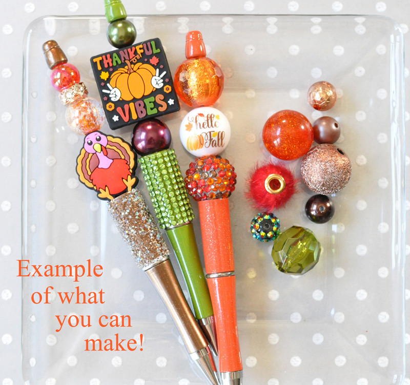 Thanksgiving beadable pen kit