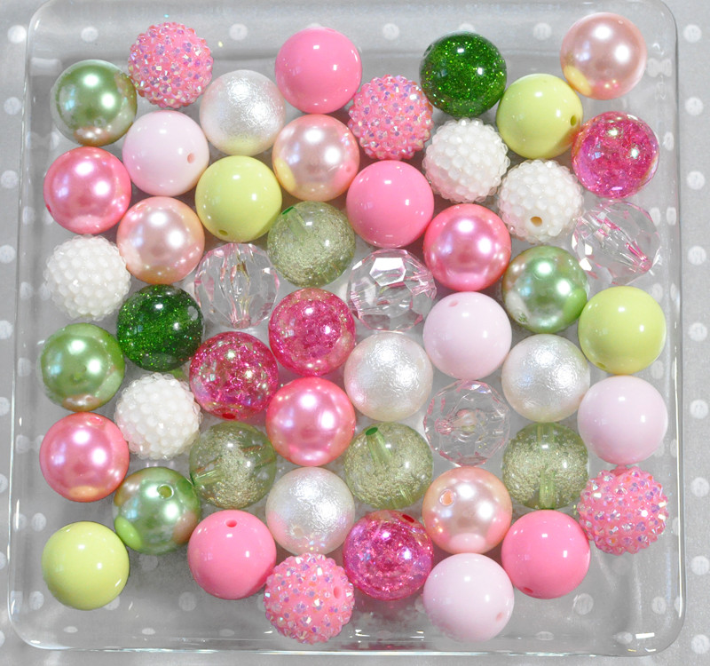 Boutique Craft Supplies: Tons of Chunky Bubblegum Beads, Bubblegum Bead ...
