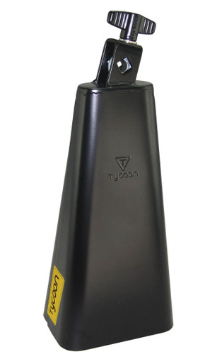 9 inch Black Powder Coated Cowbell