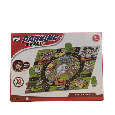 Parking Garage Play Mat Sets 10 Piece