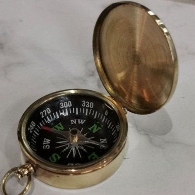 Brass Cap Compass - The Loving Home