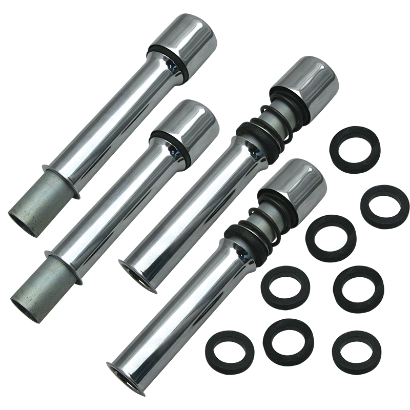 Stock Pushrod Cover Kit For 1936'47 Over Head Valve and Knuckle Head Series