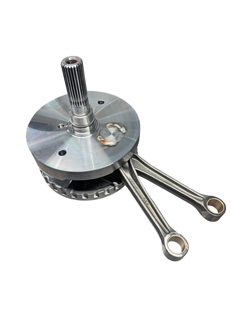 Flywheel, Assembly, 4-1/2" Stroke, Welded, Full Width Wristpin, Welded ...