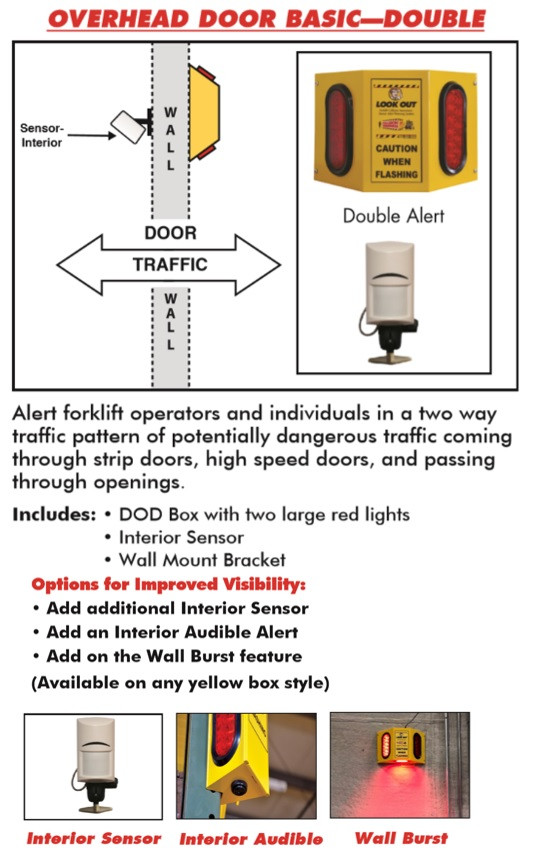 Forklift Overhead Door Alert (Basic) - AO Industrial Supply