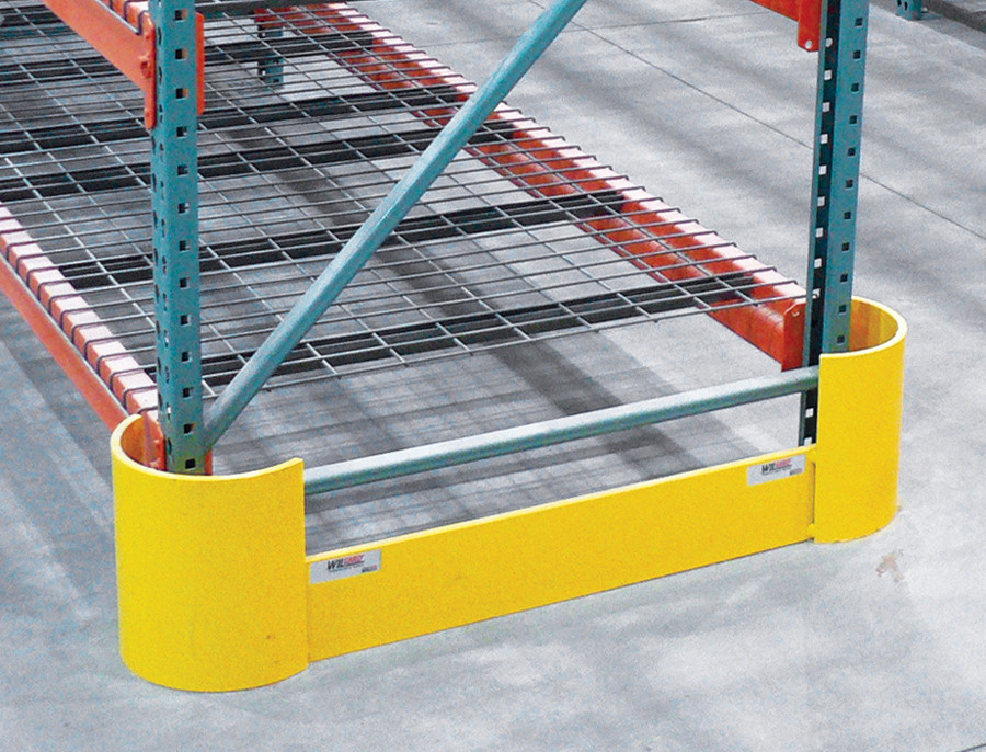End-of-Aisle Double Headed Warehouse Rack Protectors - Shelf Protectors