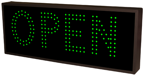 Open/Closed LED Sign