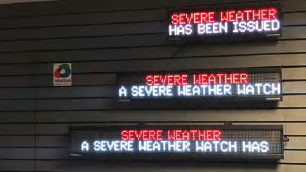 Emergency Mass Notification Signs