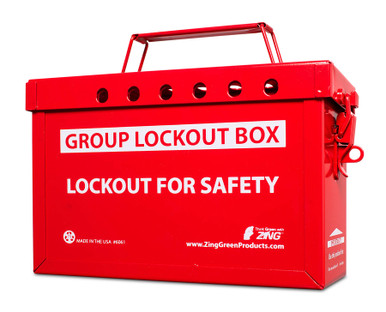 Group Lockout Box - TagOut Safety