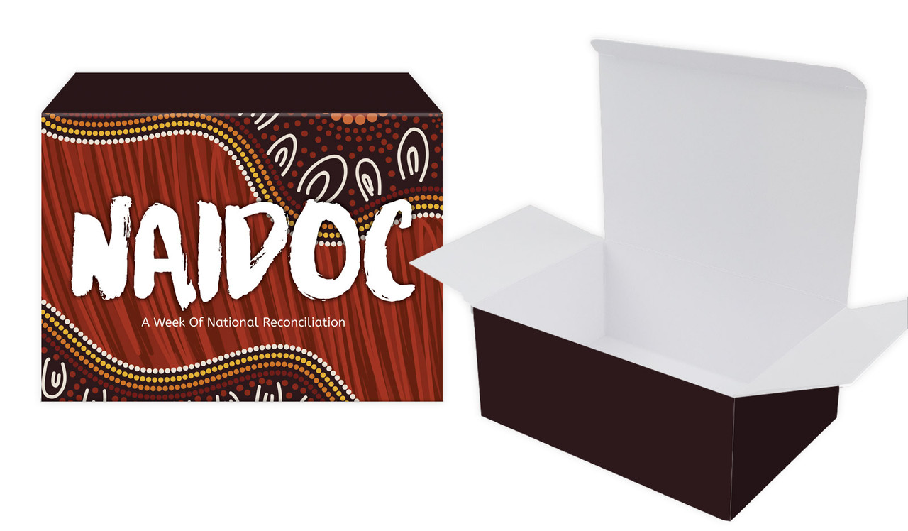 Flowing Indigenous National NAIDOC Week Personalised Tuck Gift Box