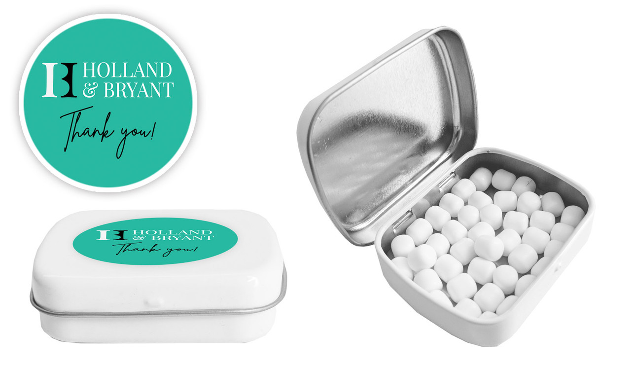 Real Estate Branded Mint Tins