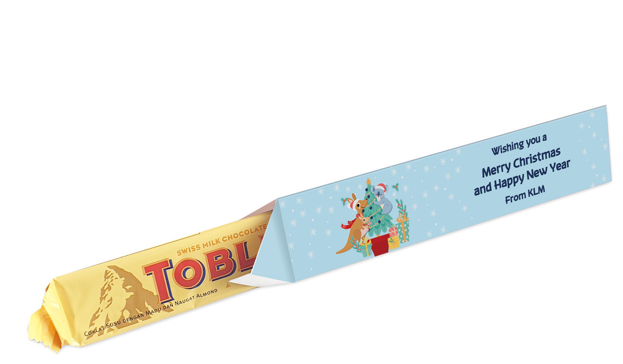 Aussie Animals Christmas Toblerone Bar In A Box