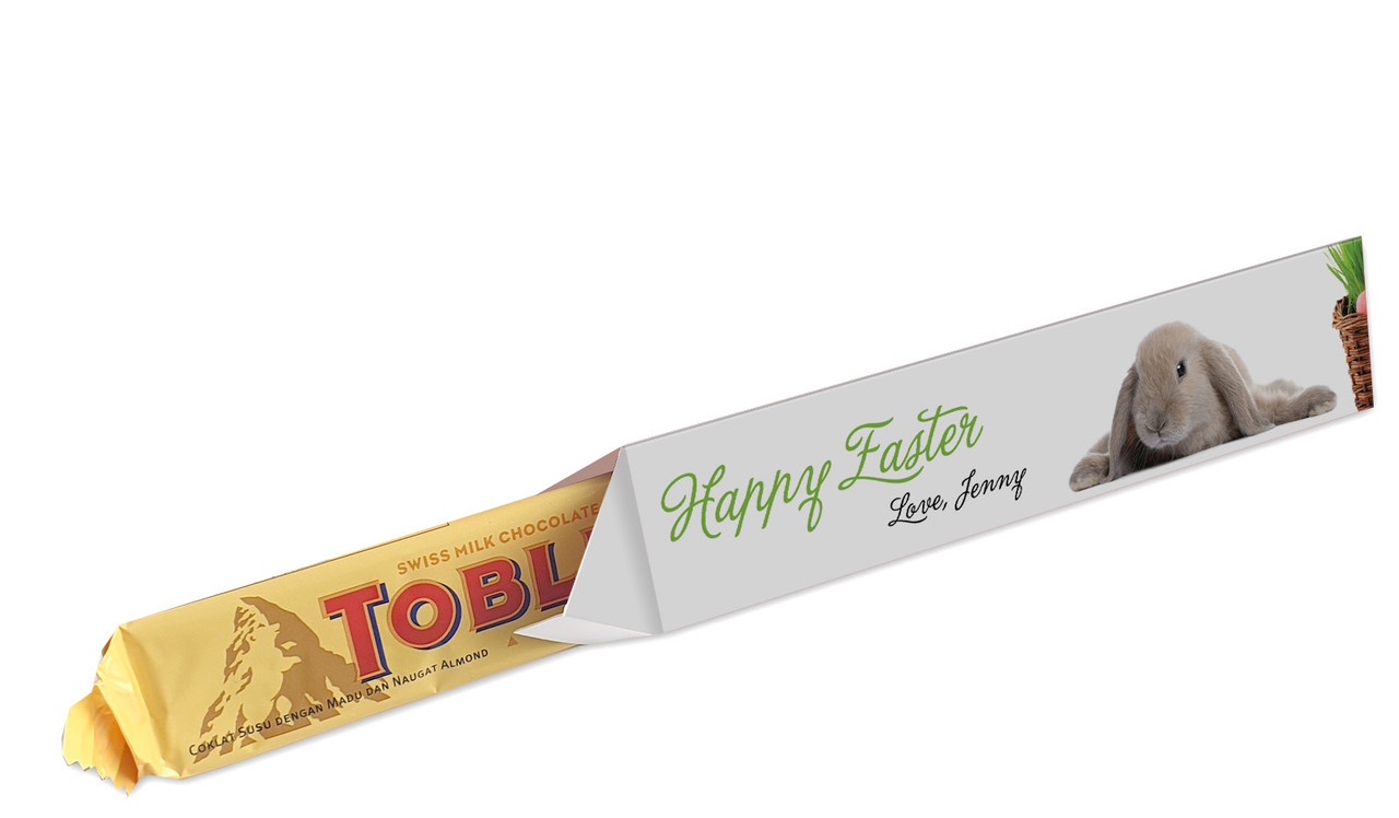 Floppy Eared Rabbit Easter Toblerone Bar Box
