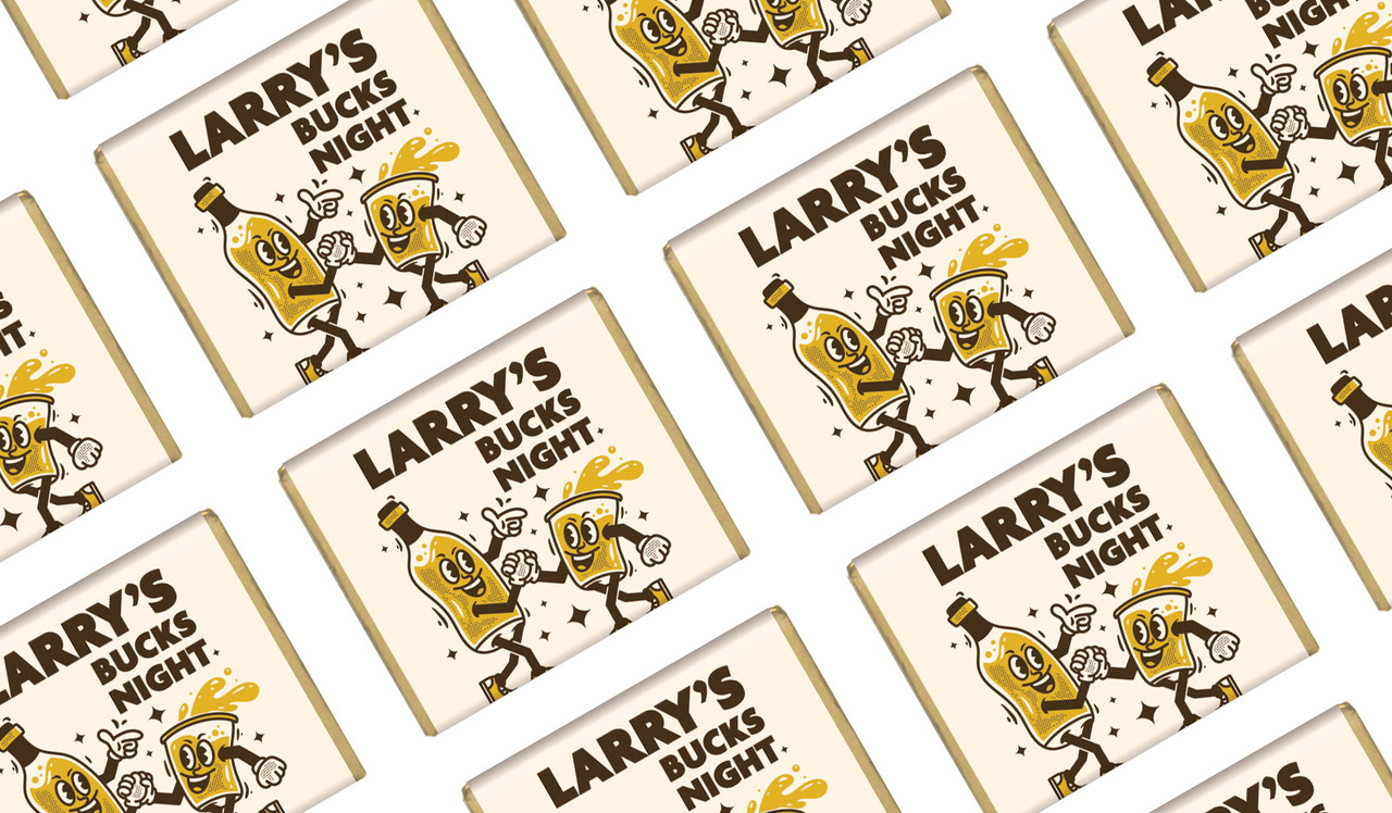 Beers Bucks Night Personalised Mini Chocolates