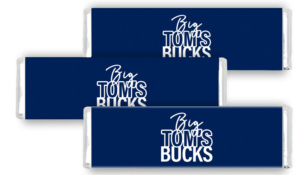 Big Announcement Bucks Night Personalised Cadbury Chocolate Bar