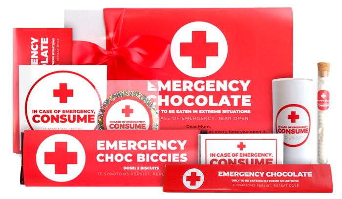 Emergency Chocolate Personalised Gift Hamper