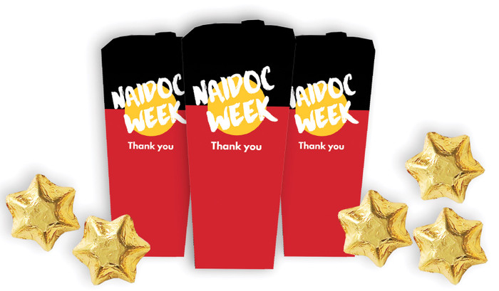 Aboriginal Flag National NAIDOC Week Personalised Chocaboxes