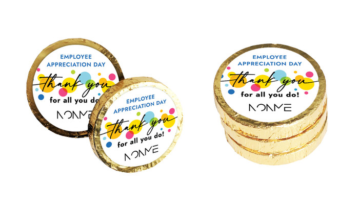 Employee Appreciation Day Chocolate Coins