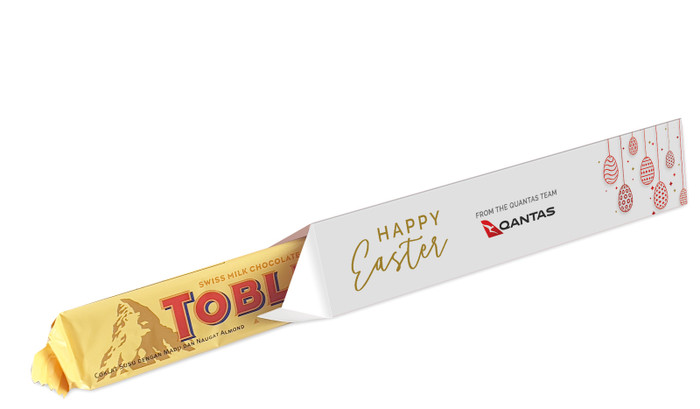 Hanging Eggs Personalised Toblerone Bar Box