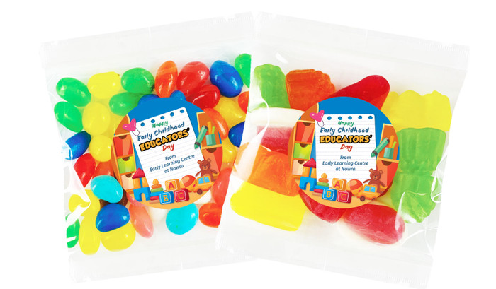 Playroom Early Childhood Educators Day Personalised Lolly Bag