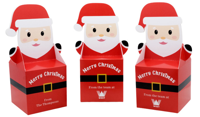 Personalised Santa Box 18cm
