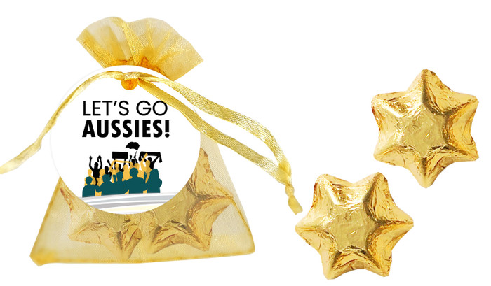 Go Aussies Australian Sports Organza Bag