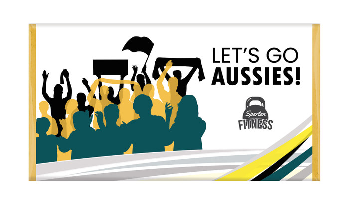 Go Aussies Australian Sports Custom Chocolate Bars