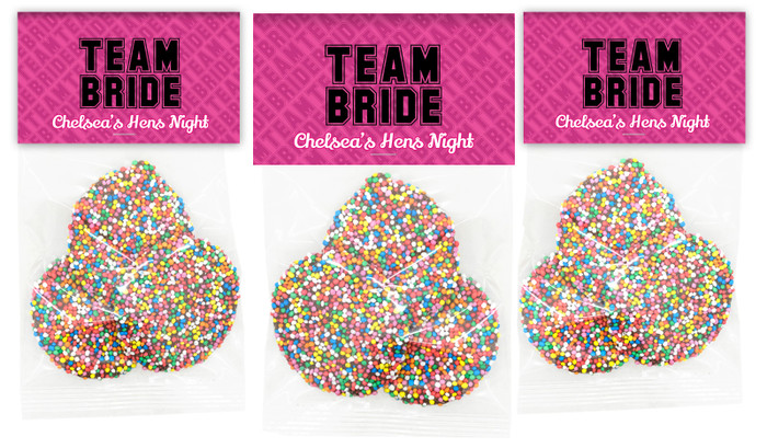 Team Bride Hens Night Personalised Speckle Bag