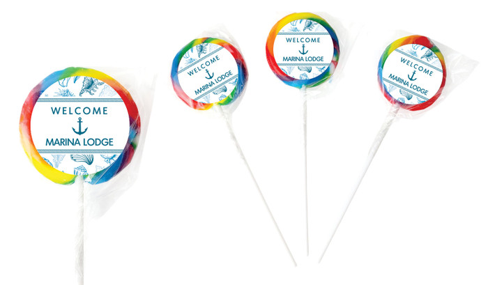 Sea Shells Hospitality Branded Lollipops