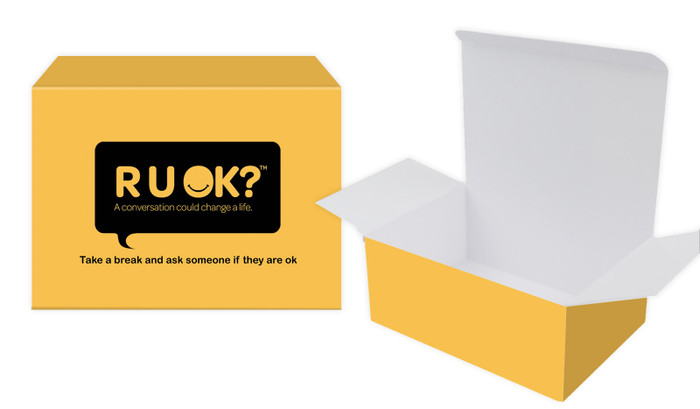 RUOK Day Branded Tuck Gift Box