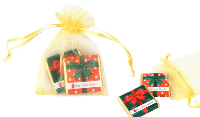 Santa's Sack Of Branded Chocolate Gifts (2 pcs)