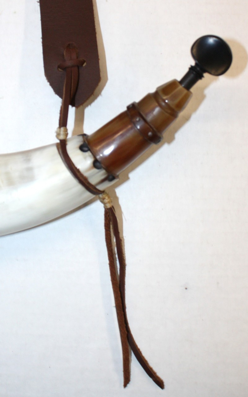 Powder Horn Strap Kit | DIY Leather Strap for Powder Horns