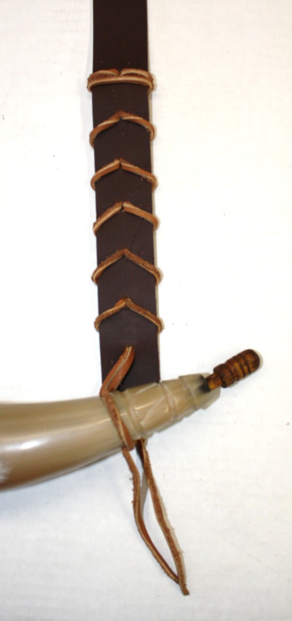 Powder Horn Strap Kit | DIY Leather Strap for Powder Horns