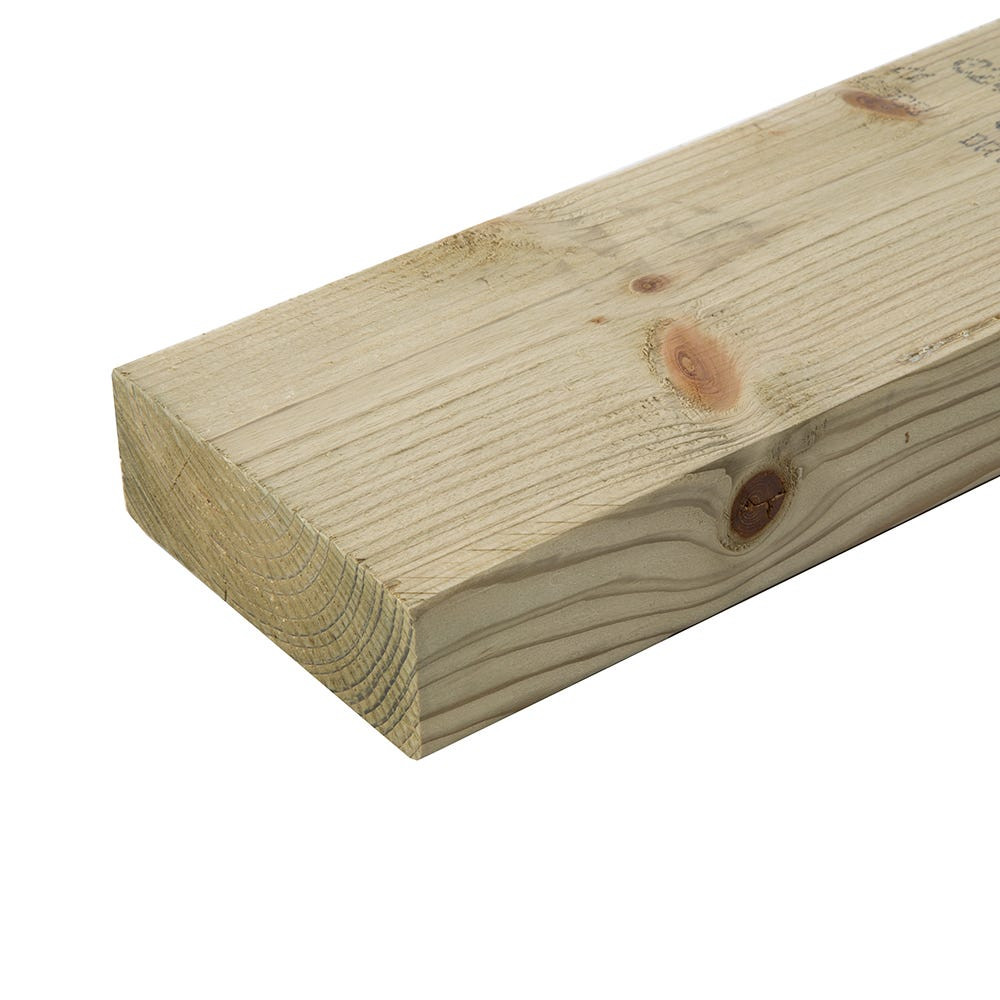 C24 Timber 4800 x 125 x 47mm Treated Regularised