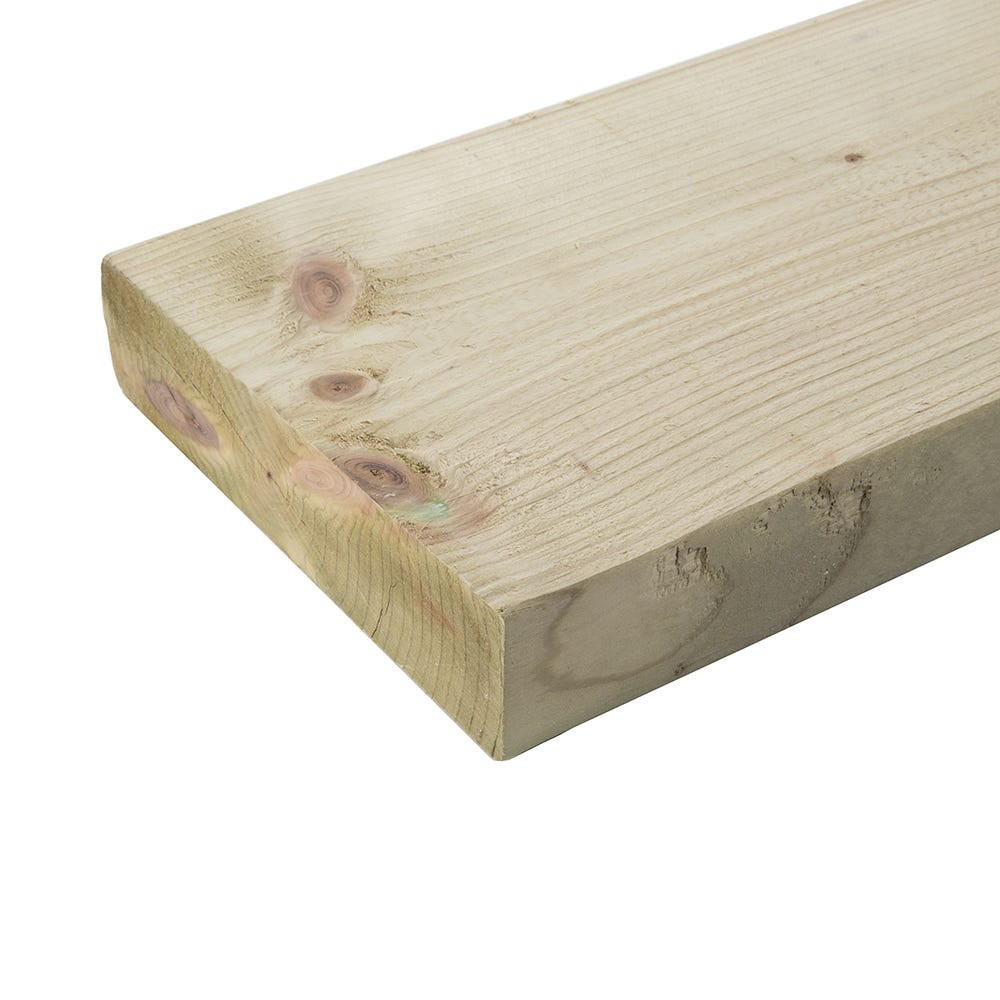 C24 Timber 4800 x 200 x 47mm | Treated | Regularised