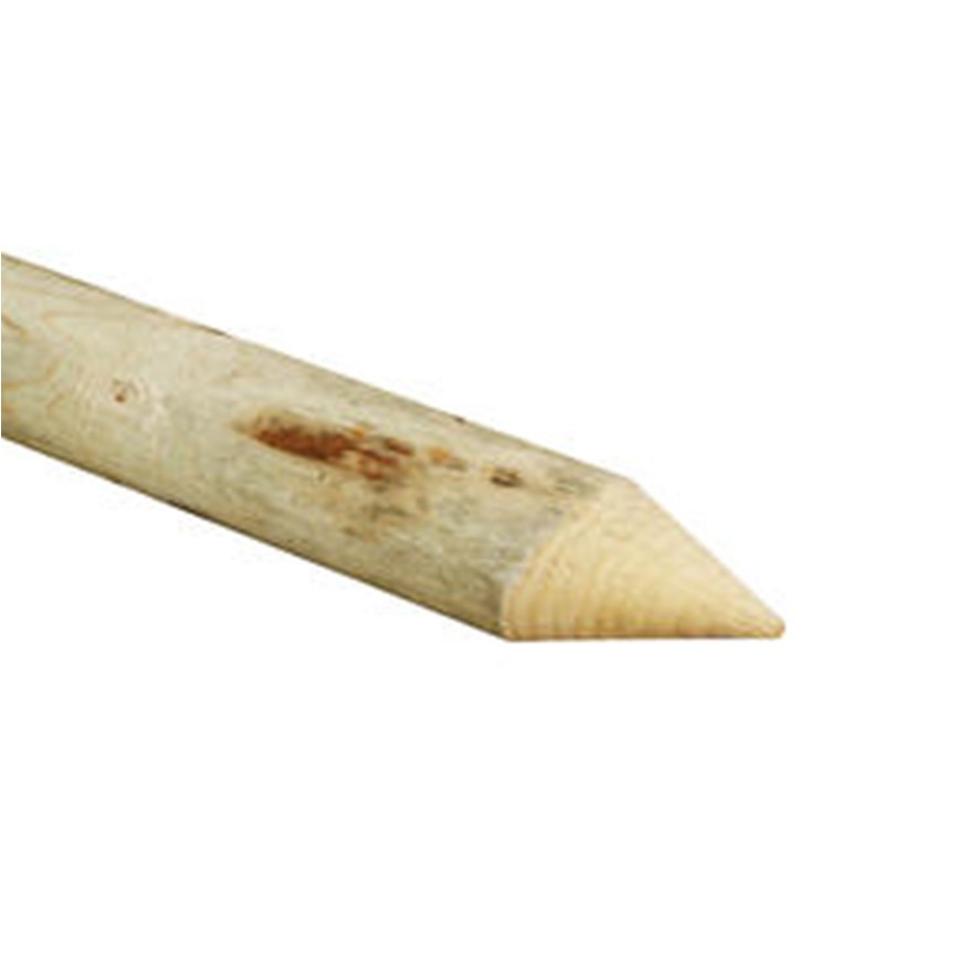 Half Round Timber Post 1800 x 90mm Treated