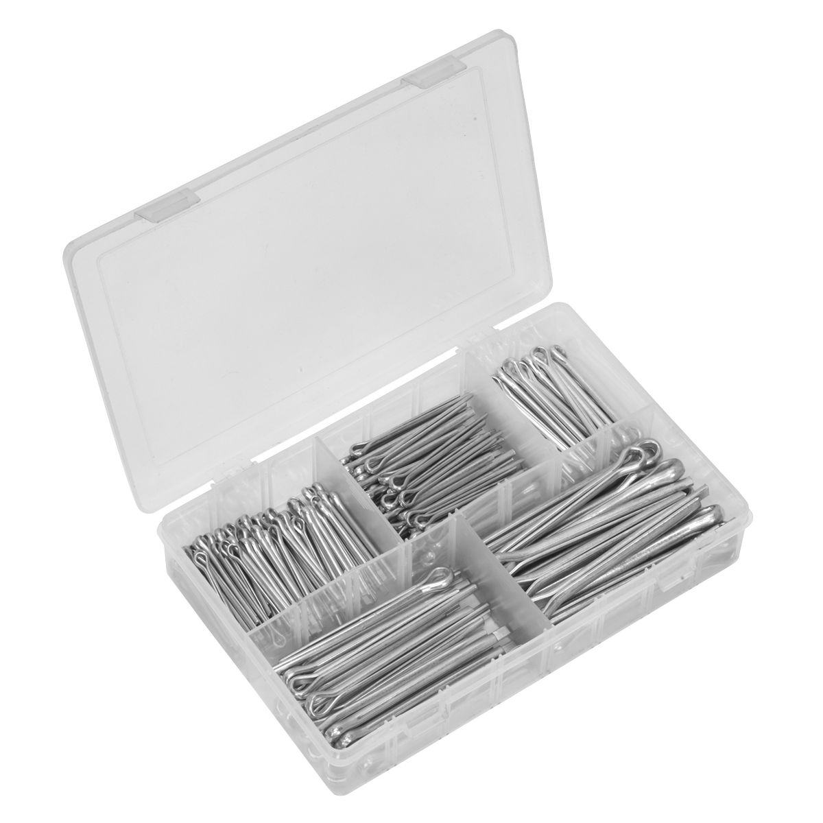 Split Pin Assortment 230pc Large Sizes Imperial & Metric (AB003SP)