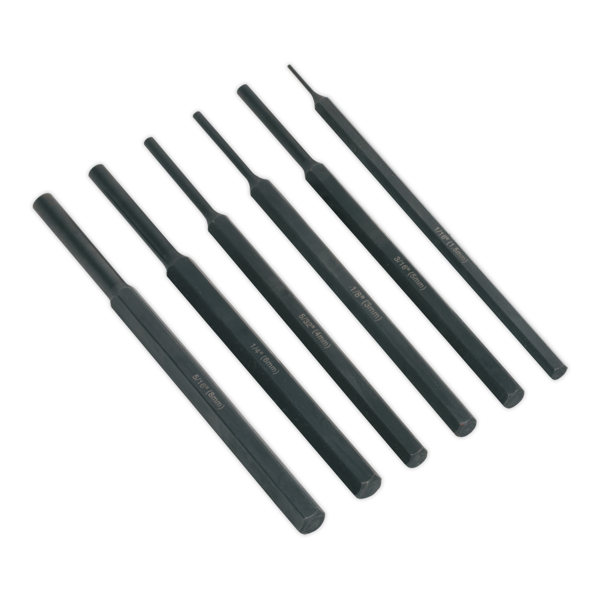 Parallel Pin Punch Set 6pc (S0800)